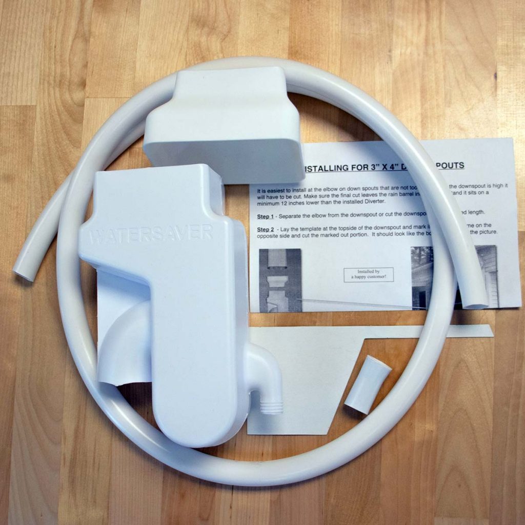 Downspout Diverter 3×4 – Garden Watersaver