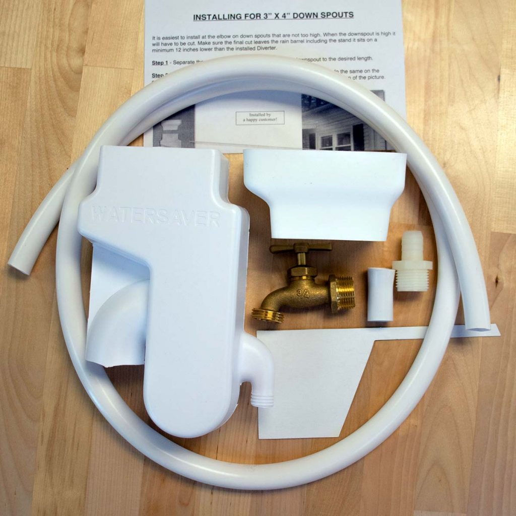 Complete Rain Barrel Construction Kit 3×4 – Garden Watersaver